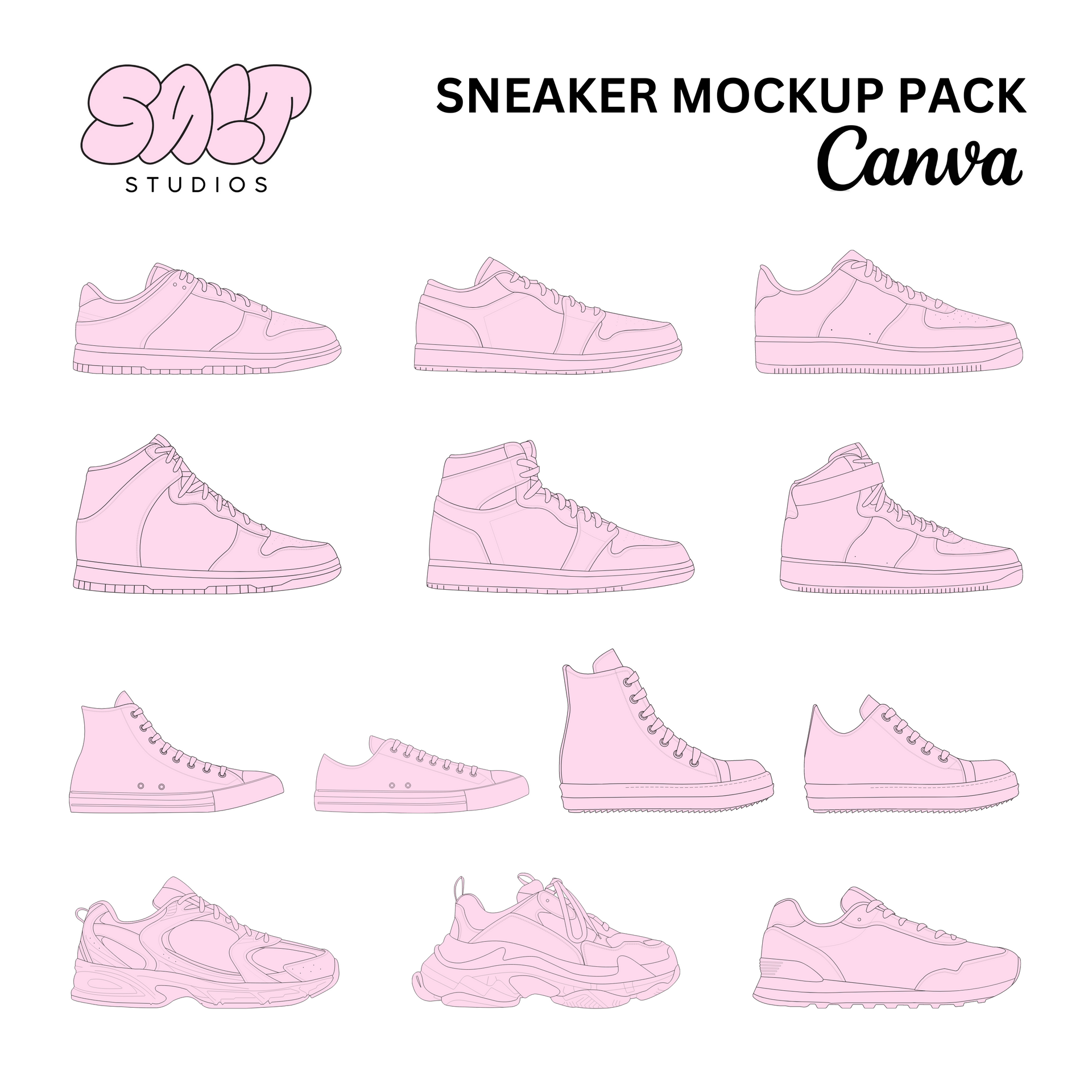 Salt Studios Sneaker Mockup Pack